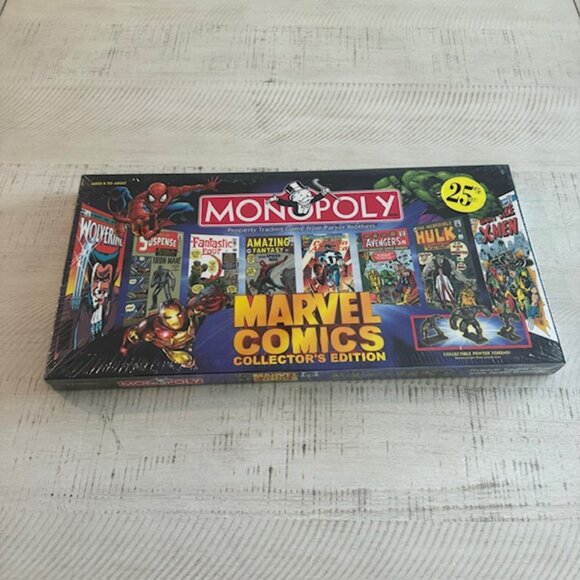 USAopoly | Games | New Vintage 999 Usaopoly Monopoly Marvel Comics ...